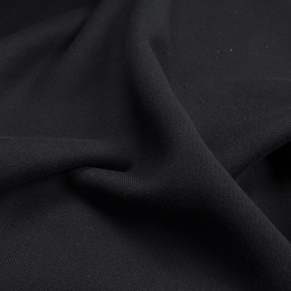 Premium Sweat Fabric Black | 475 g/m² | 100% Cotton – Lukas Lißewski